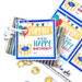 Popcorn Gift Tag, Happy Birthday Treat Tag, Just Poppin' By ...