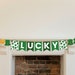 Lucky Banner, St Patrick Day Banner, Printable Banner, St Patricks Day ...