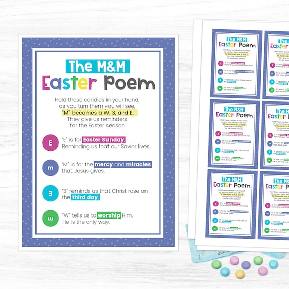 Easter Poems For Kids About Jesus