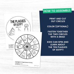 Ten Plagues Craft, Bible Game for Kids, Kid Bible Study, Children ...
