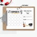 Voice Practice Chart, Printable Practice Log, Violin Practice Tracker ...