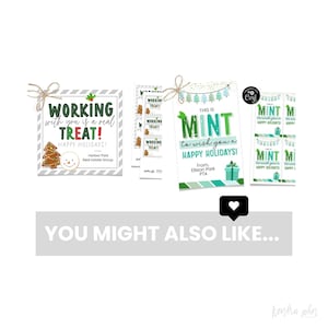 Hot Chocolate Referral Tag, Christmas Client Thank You, Realtor ...