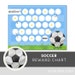 Kids Reward Chart - Soccer Printable - Kids Chore Chart - Routine Chart ...