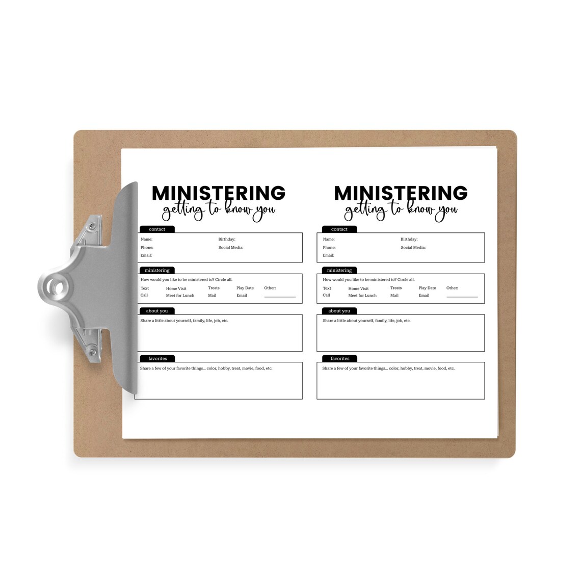 Ministering Interview, Ministering Get to Know You, Ministering ...