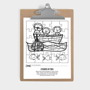 New Testament Puzzles, Bible Game for Kids, Stories of Jesus, Kids ...