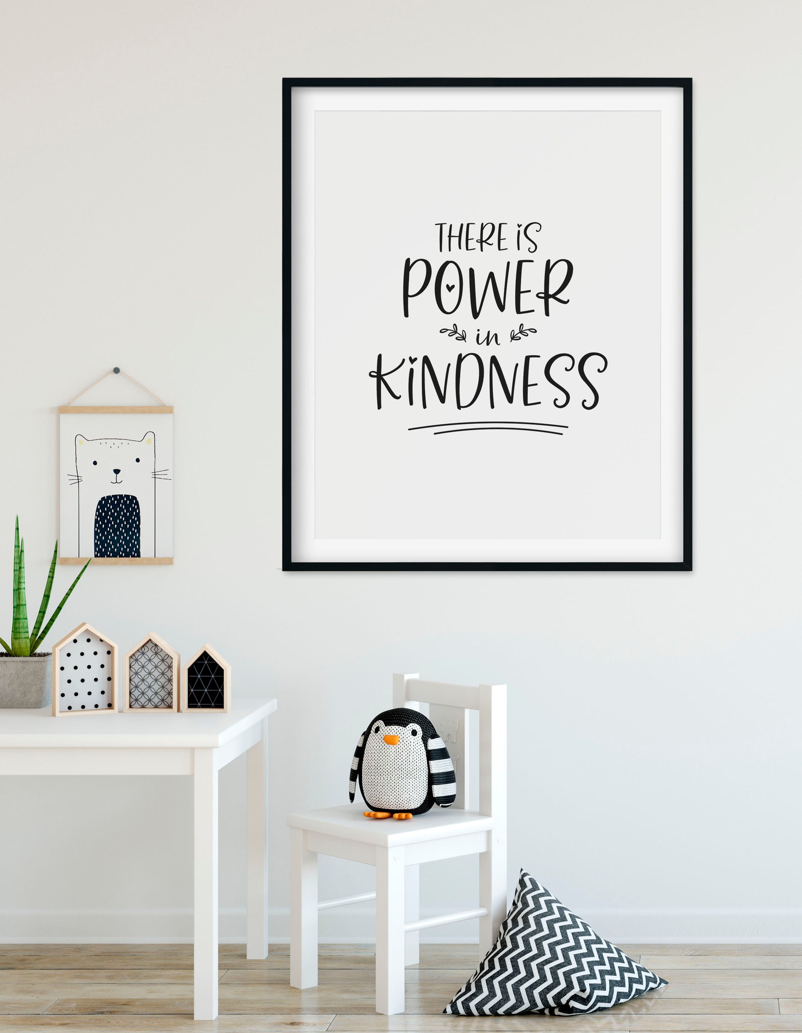 Treat People With Kindness Be Kind Sign Printable Wall Art | Etsy