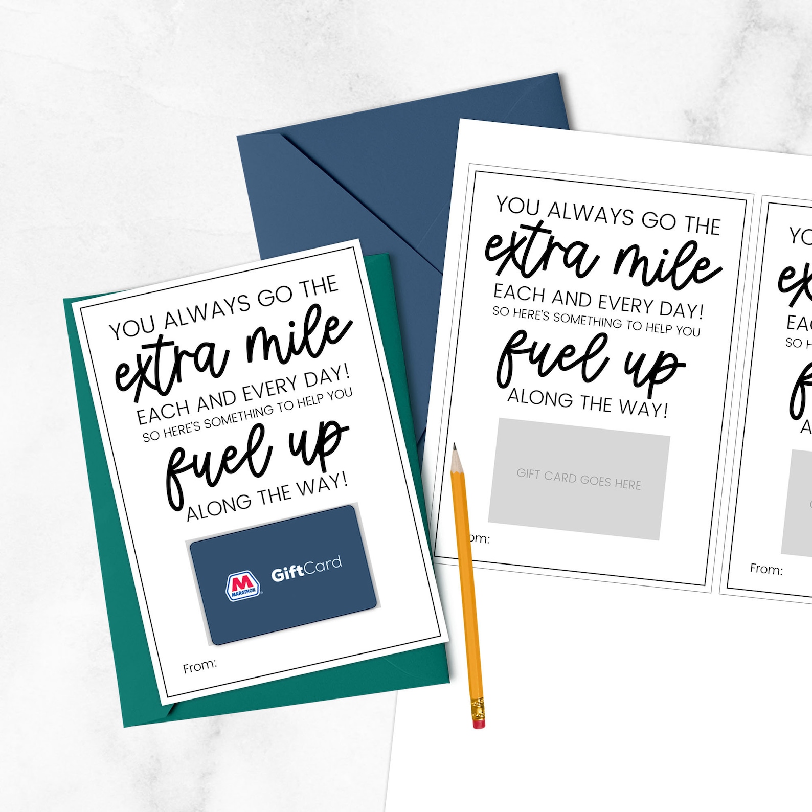 Gas Gift Card Employee Appreciation Gift Tags Staff Thank - Etsy