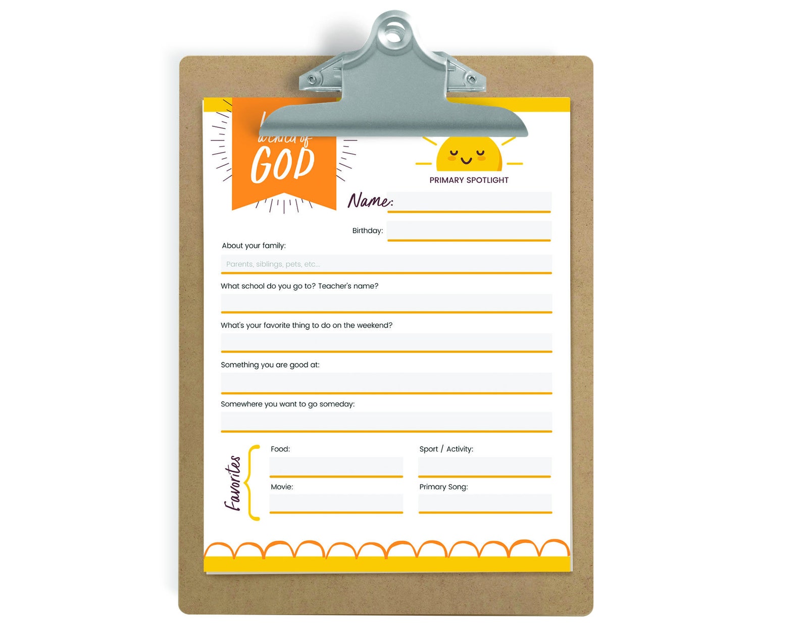 LDS Primary 2022, Primary Spotlight, Spotlight for Primary, Primary ...