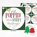 Pop It Gift Tag, Fidget Toy Favor Tag, Pop It Gift Idea, Holiday Pop It ...