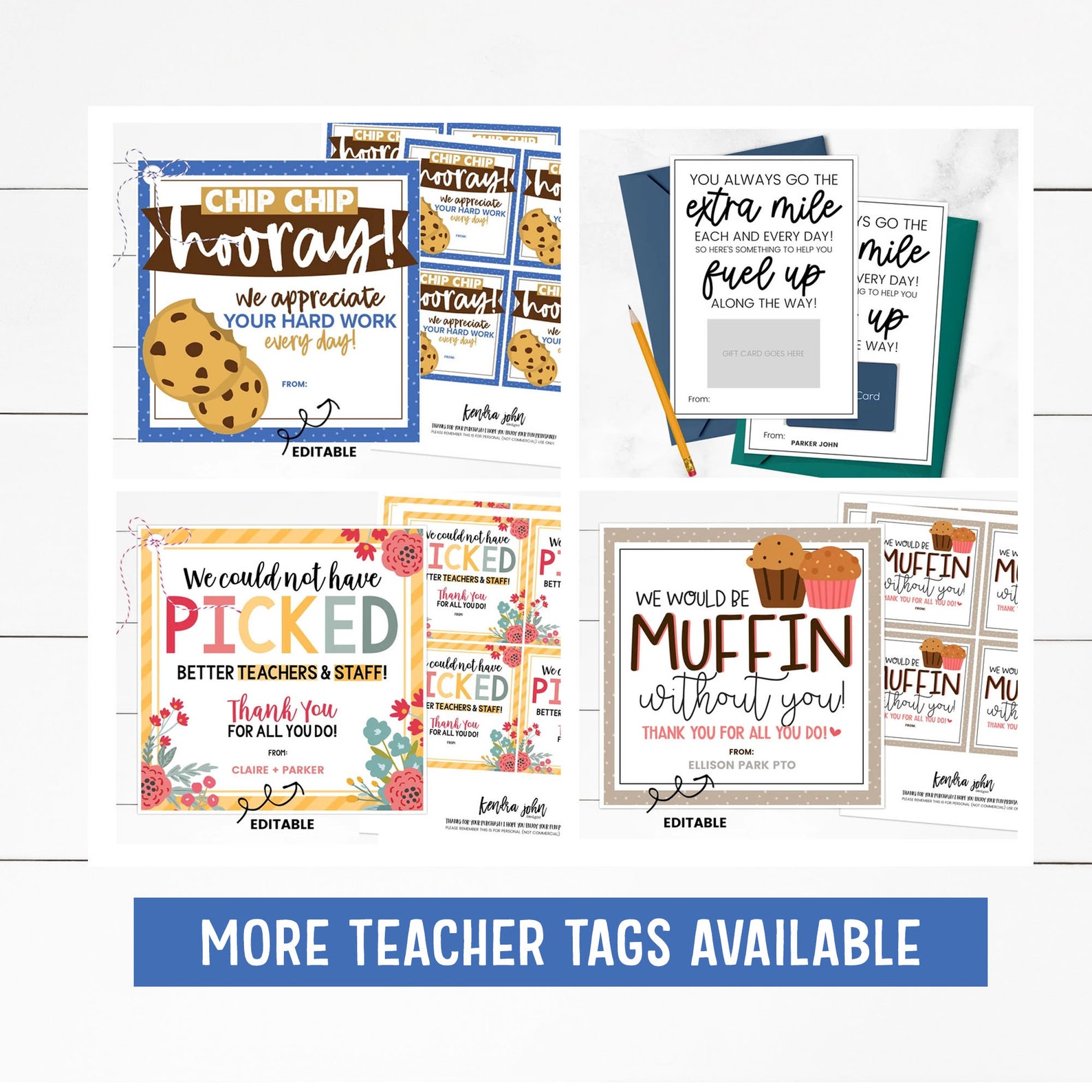 Cinnamon Roll Thank You Thank You Gift Tags Printable Thank - Etsy