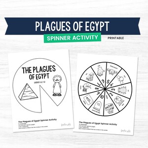 Ten Plagues Craft, Bible Game for Kids, Kid Bible Study, Children ...