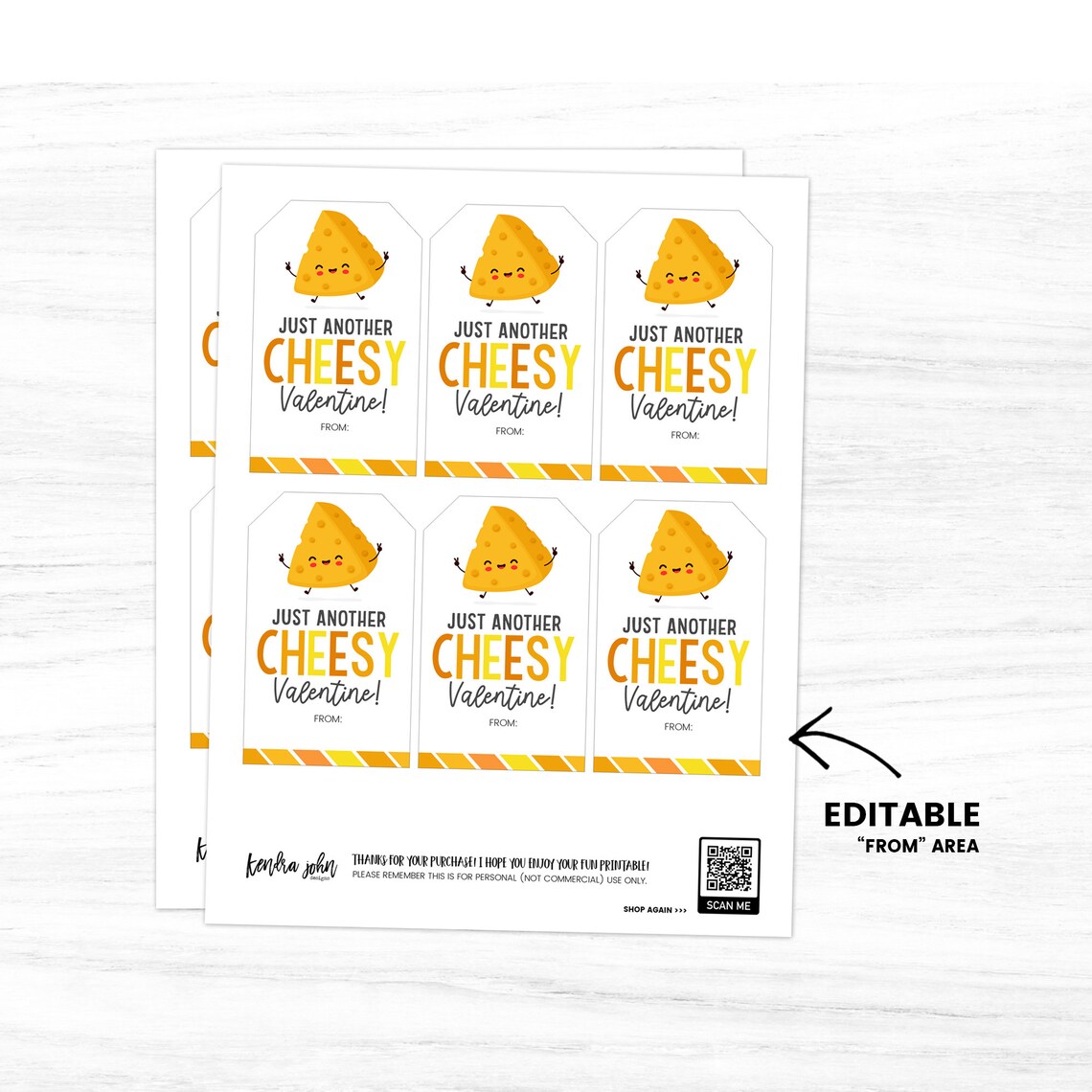 Cheesy Valentines Tag, Cheese Ball Valentine, Chip Valentines, Crackers ...