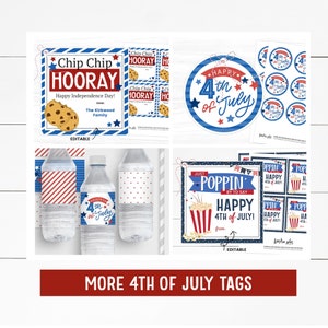 4th of July Tag, Have a Poppin 4th of July, Pop Rocks Tag, 4th of July ...