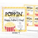 Fathers Day Popcorn Tag, Fathers Day Handout, Fathers Day Gift ...