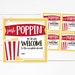 New Neighbor Gift, Treat Tag, Popcorn, Welcome to the Neighborhood ...