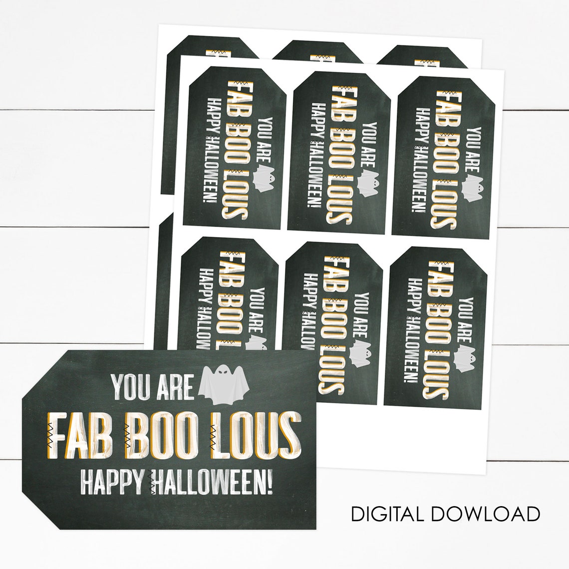 Halloween Gift Tag Thank You Gift Tag Teacher Staff Employee - Etsy