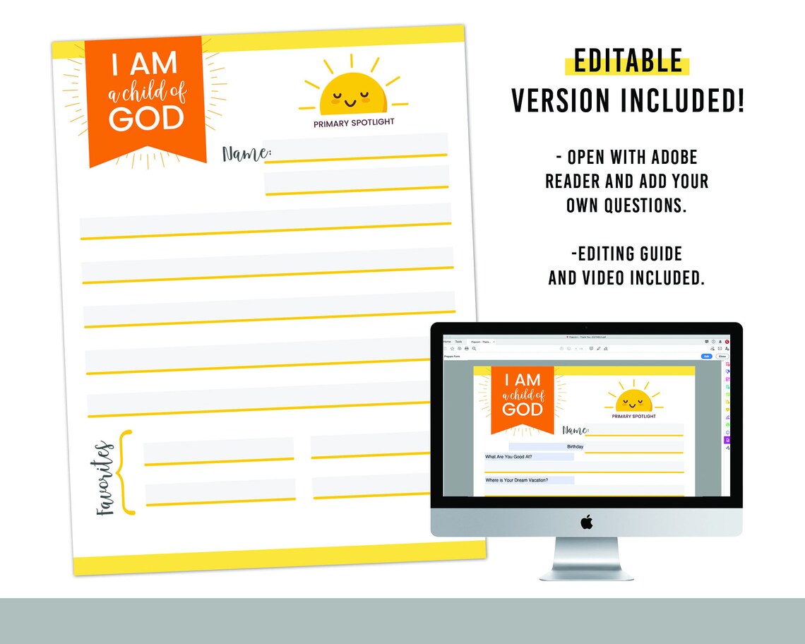 LDS Primary 2022, Primary Spotlight, Spotlight for Primary, Primary ...