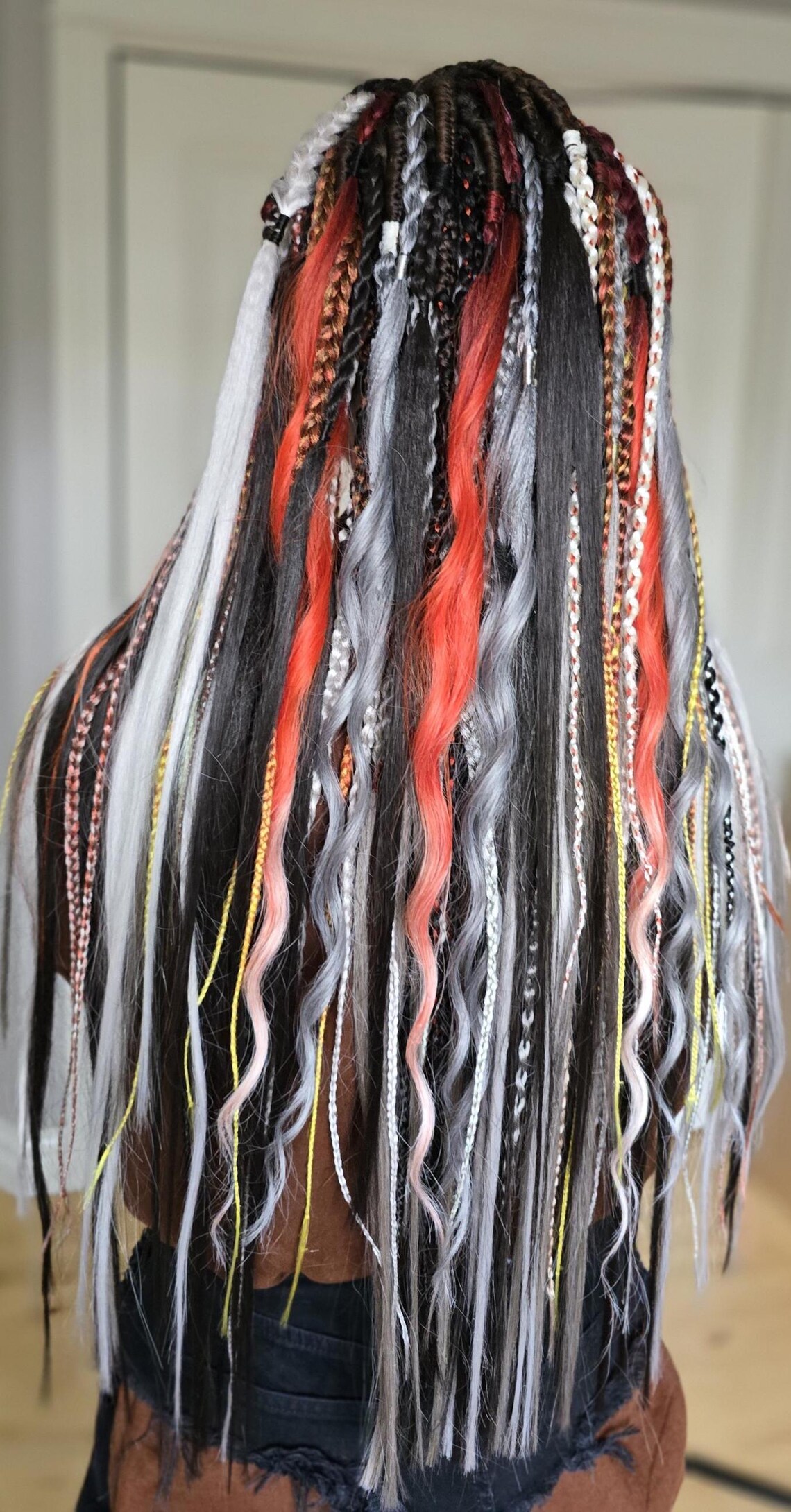 Dredlocks, Ombre Dreadlocks & Braids Extensions, DE Viking Dreads ...