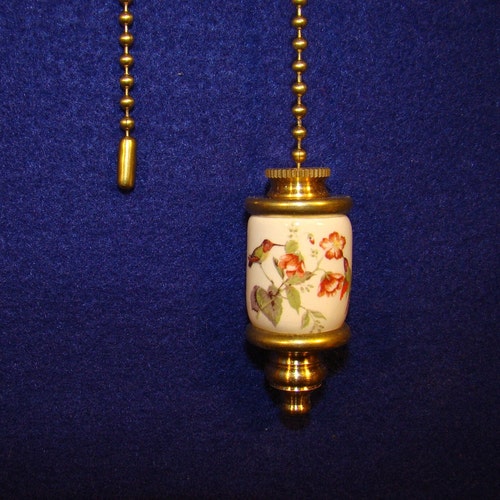 Hummingbird Fan & Light Ceiling Fan Pull Chain - Etsy