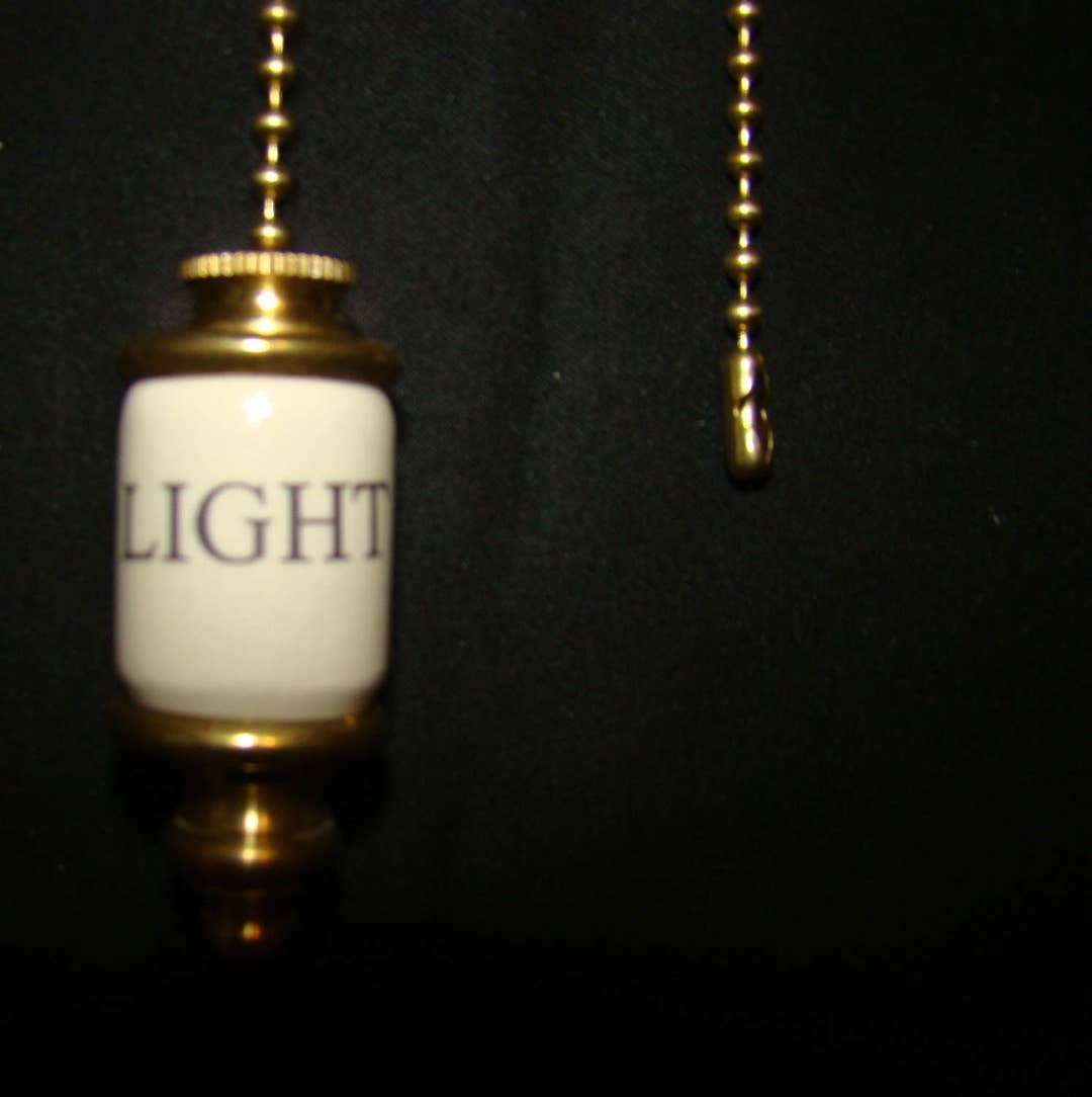 Light Pull Chain for Ceiling Fan or Light Pull Chain - Etsy