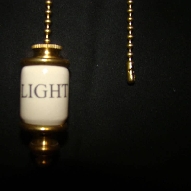 Light Pull Chain for Ceiling Fan or Light Pull Chain Light - Etsy