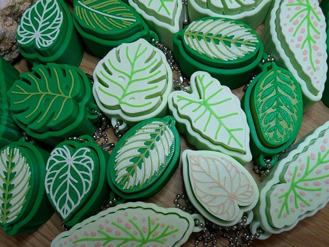 Houseplant Fidget Clickers (set of 5) - Etsy