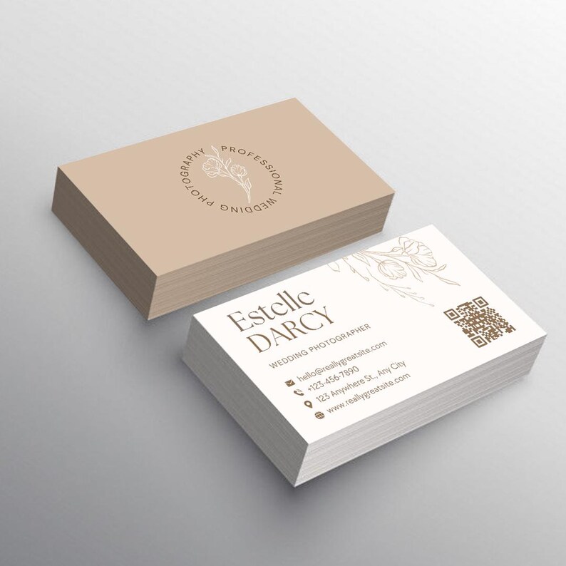 Custom Visiting & Business Cards, Premium 350–400gsm Printing, Matte ...