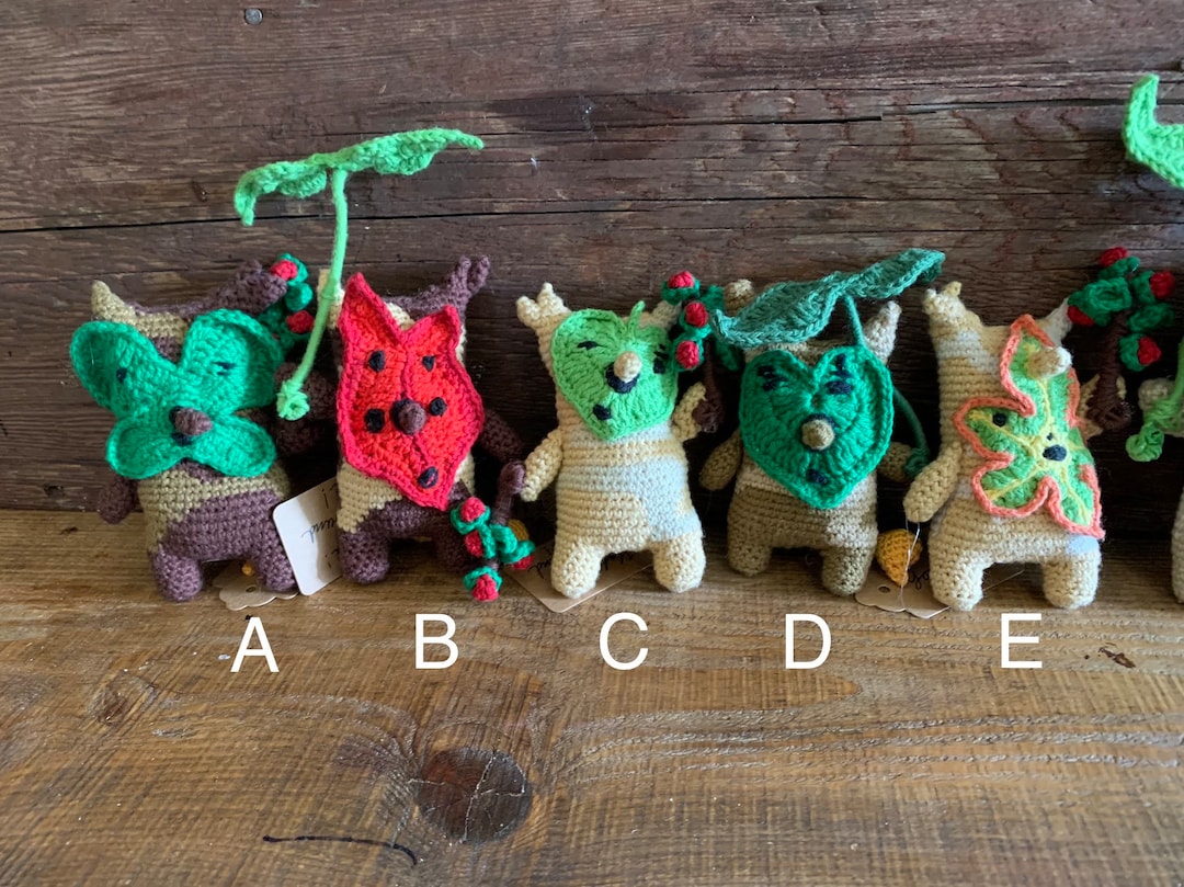 Korok Amigurumi Crocheted Toy Inspired by the Legend of Zelda: the ...