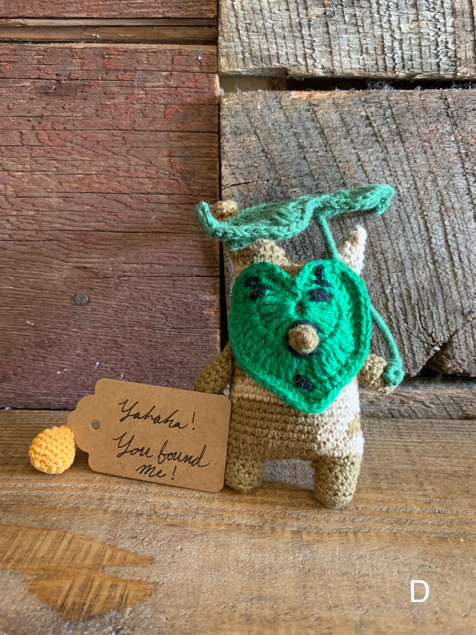Korok Amigurumi Crocheted Toy Inspired by the Legend of Zelda: the ...