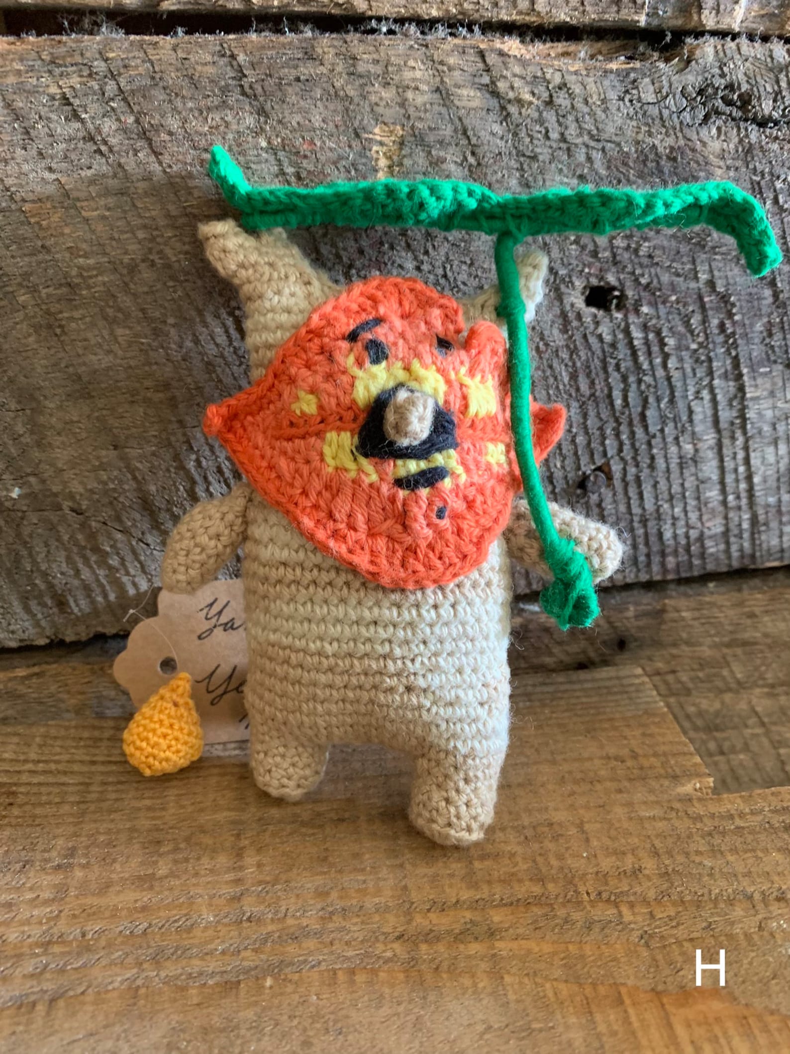 Korok Amigurumi Crocheted Toy Inspired by the Legend of Zelda: the ... Korok Amigurumi Crocheted Toy Inspired by the Legend of Zelda: the ...