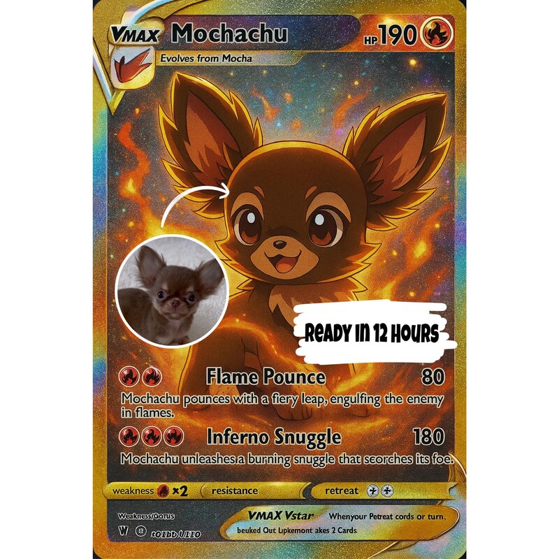 Custom.pokemon Cards - Etsy