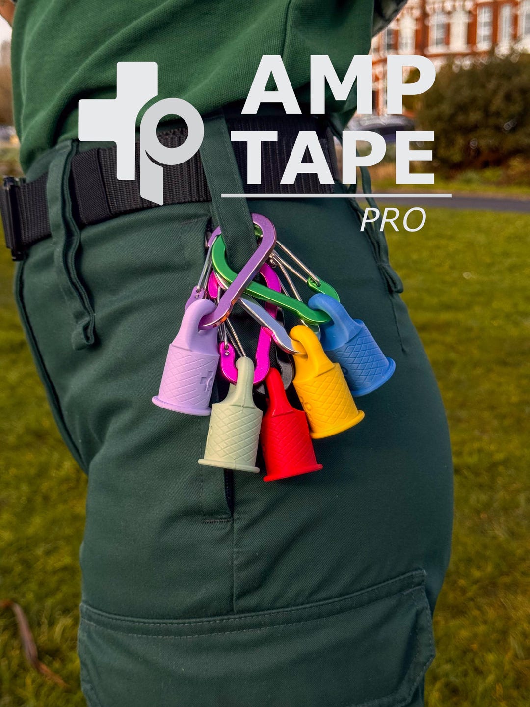 Amptape Medical Tape Holder Carabiner for Paramedic Nurse Midwife First ...