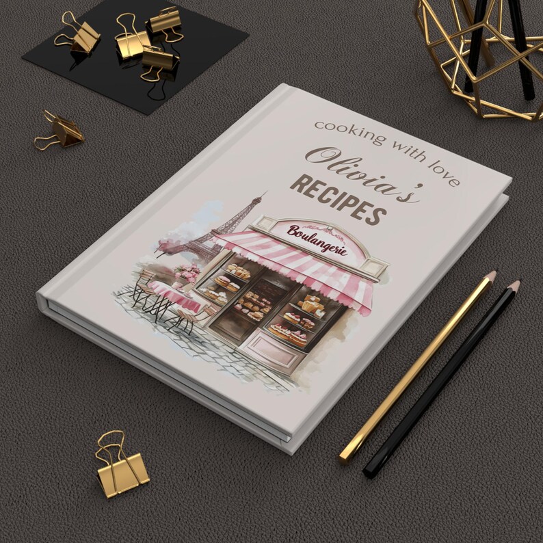 Custom Family Recipe Book With Photo, Personalized Cookbook Gift for ...