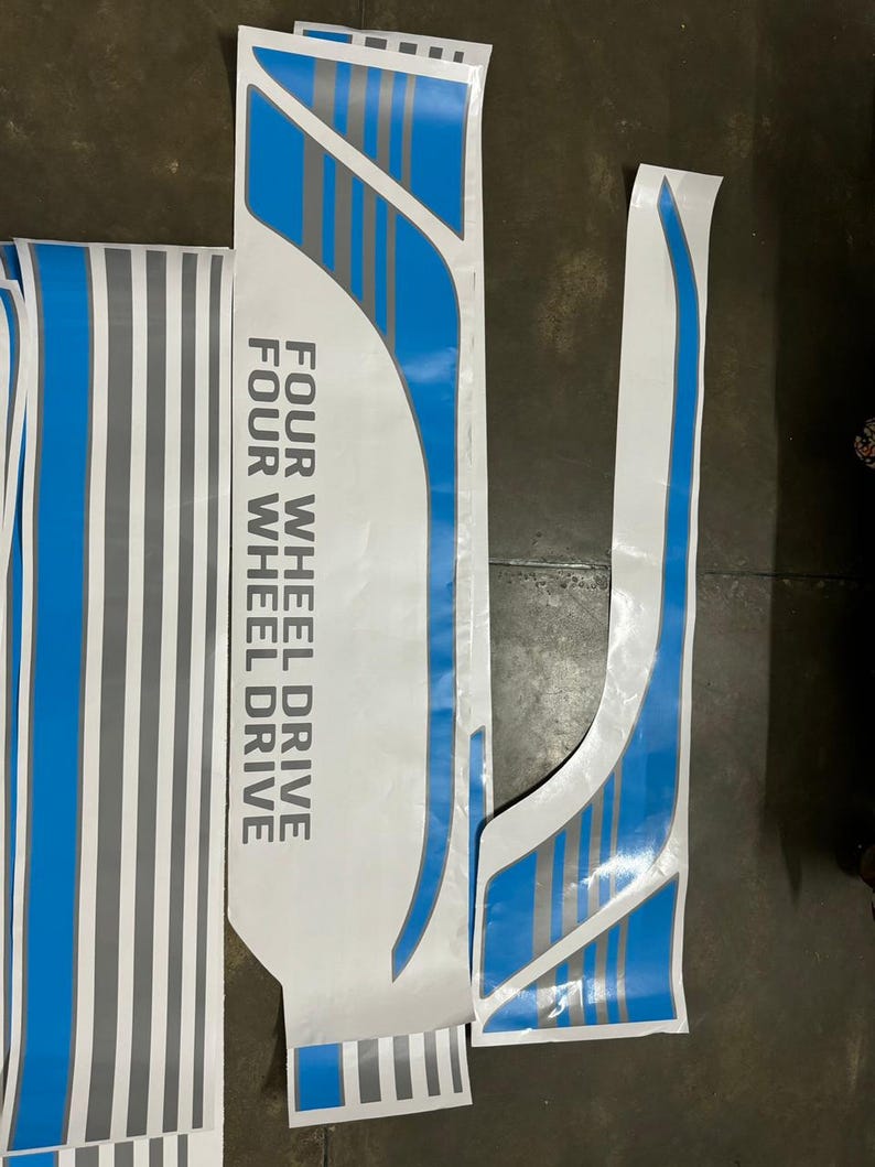 Toyota Land Cruiser 80 Series Side Stripe Decal Kit: FJ80 FZJ80 Vinyl ...