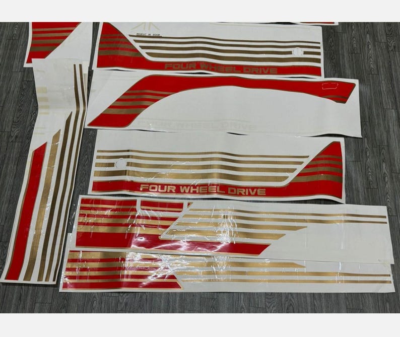 Toyota Land Cruiser FJ60 FJ62 Side Stripe Decal Set: 60 Series Body ...