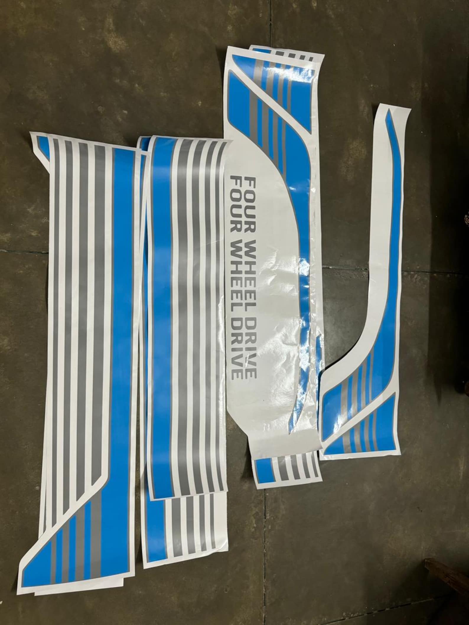 Toyota Land Cruiser 80 Series Side Stripe Decal Kit: FJ80 FZJ80 Vinyl ...