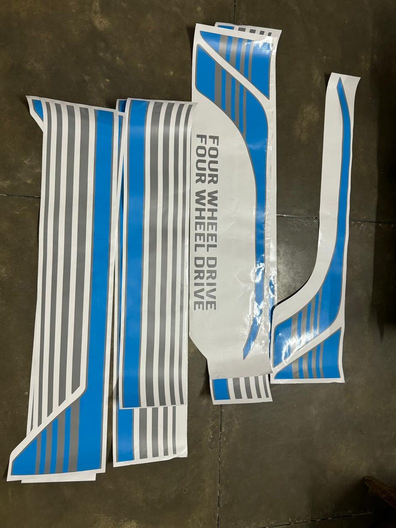 Toyota Land Cruiser 80 Series Side Stripe Decal Kit: FJ80 FZJ80 Vinyl ...