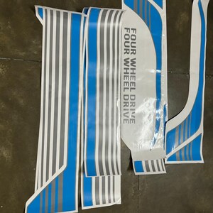 Toyota Land Cruiser 80 Series Side Stripe Decal Kit: FJ80 FZJ80 Vinyl ...