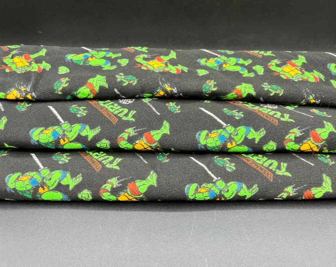 Teenage Mutant Ninja Turtles Fabric Jersey Fabric TMNT 33 X 59 - Etsy