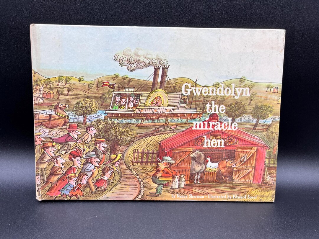 Gwendolyn the Miracle Hen Rare Vintage Childrens Book by Nancy Sherman ...