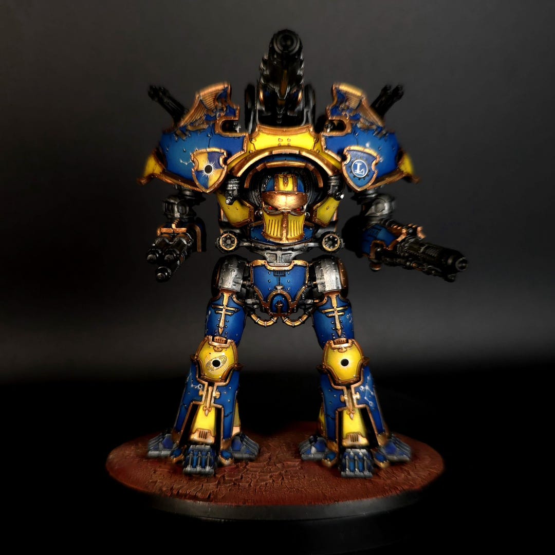Legions Imperialis: Warbringer Nemesis Titan With Quake Cannon, Volcano ...
