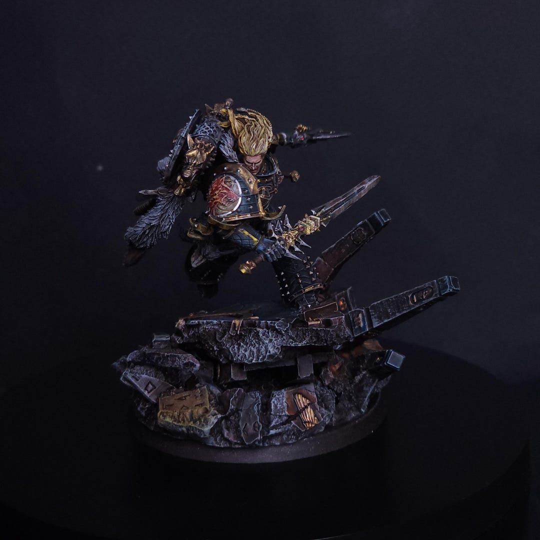 Leman Russ, Primarch of the Space Wolves Painted Commission - Etsy