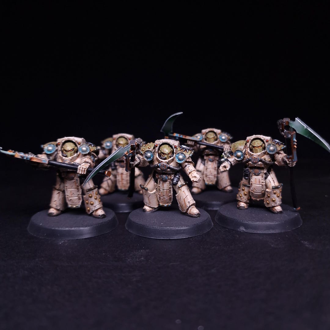 Death Guard - Deathshroud Terminators Painted Commission - Etsy