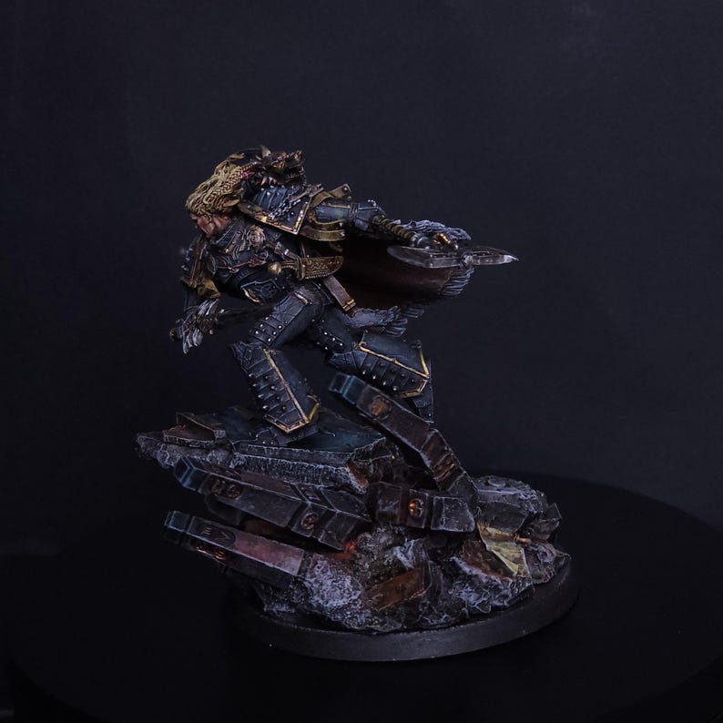 Leman Russ, Primarch of the Space Wolves Painted Commission - Etsy