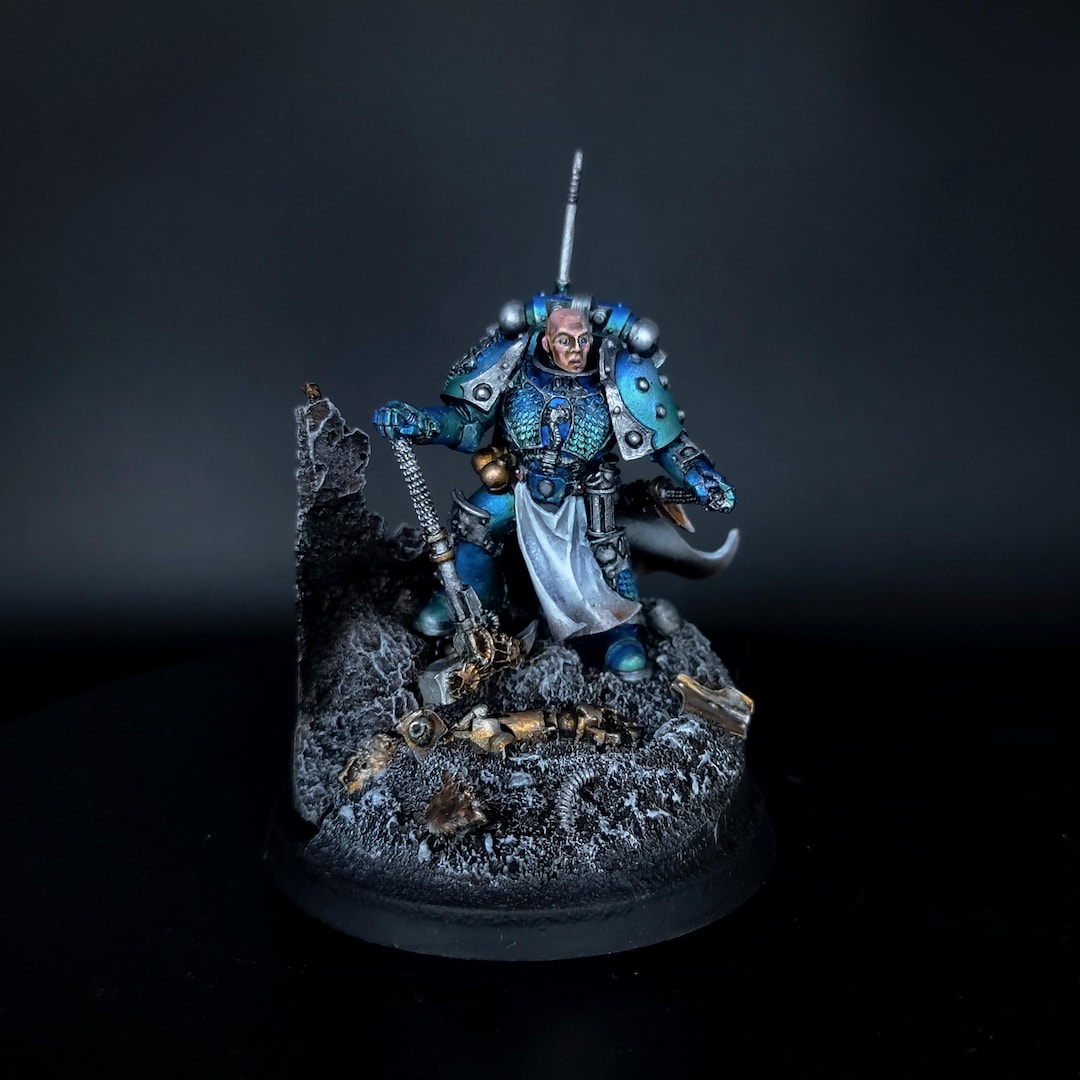 Armillus Dynat - Harrowmaster of the Alpha Legion Painted Commission - Etsy