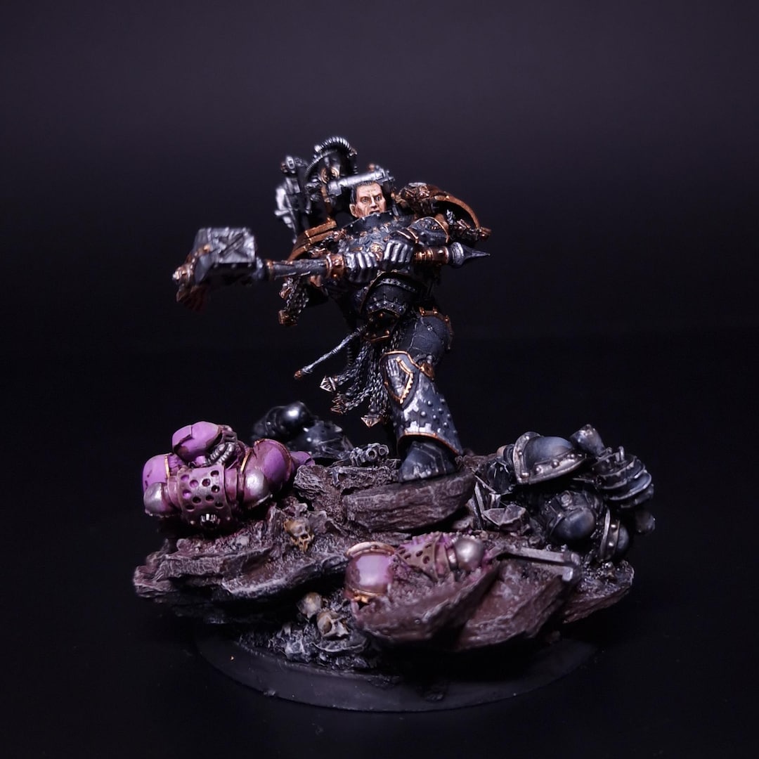 Ferrus Manus, Primarch of the Iron Hands Legion Painted Commission - Etsy