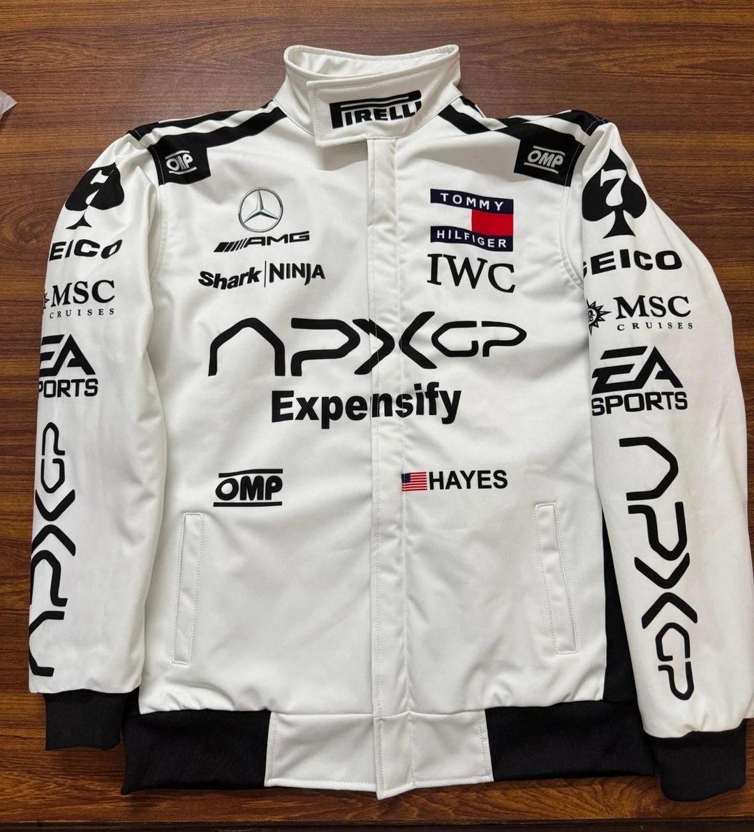 Softshell APXGP Racing Jacket , Digital Sublimation, Custom Name ...