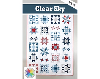 Sparkle Star Quilt Pattern From Amy's Creative Side - Etsy
