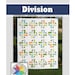 Division Quilt Pattern PDF Baby Throw Twin & Queen Sizes - Etsy