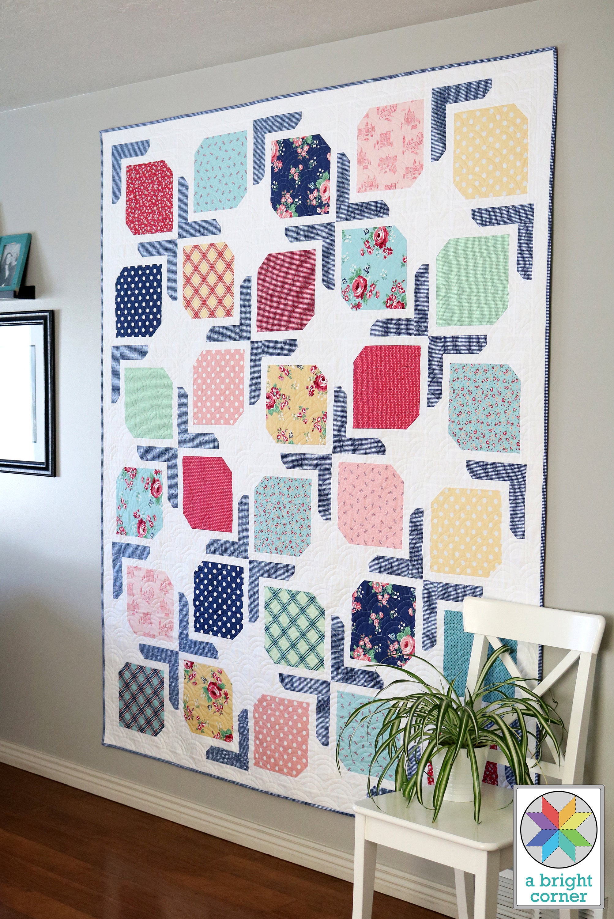 Dinner Party digital quilt pattern PDF | Etsy